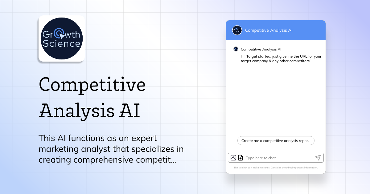 Competitive Analysis AI