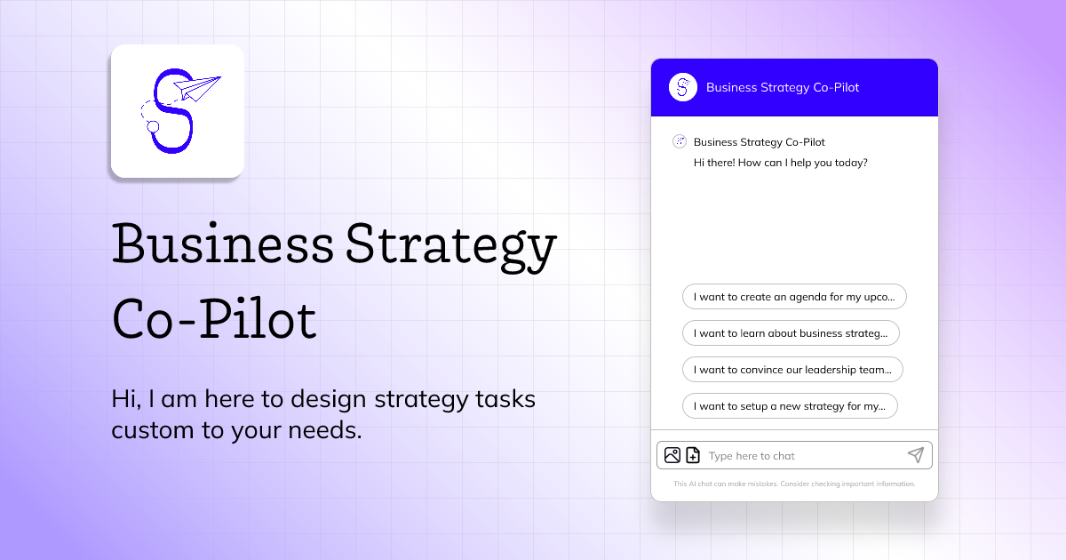 Business Strategy Co-Pilot
