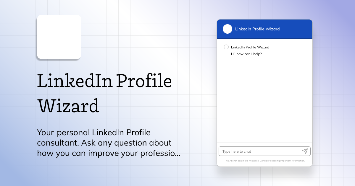 LinkedIn Profile Wizard