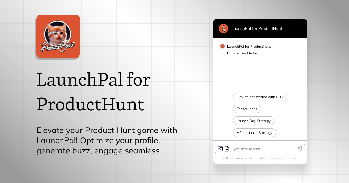 LaunchPal for ProductHunt