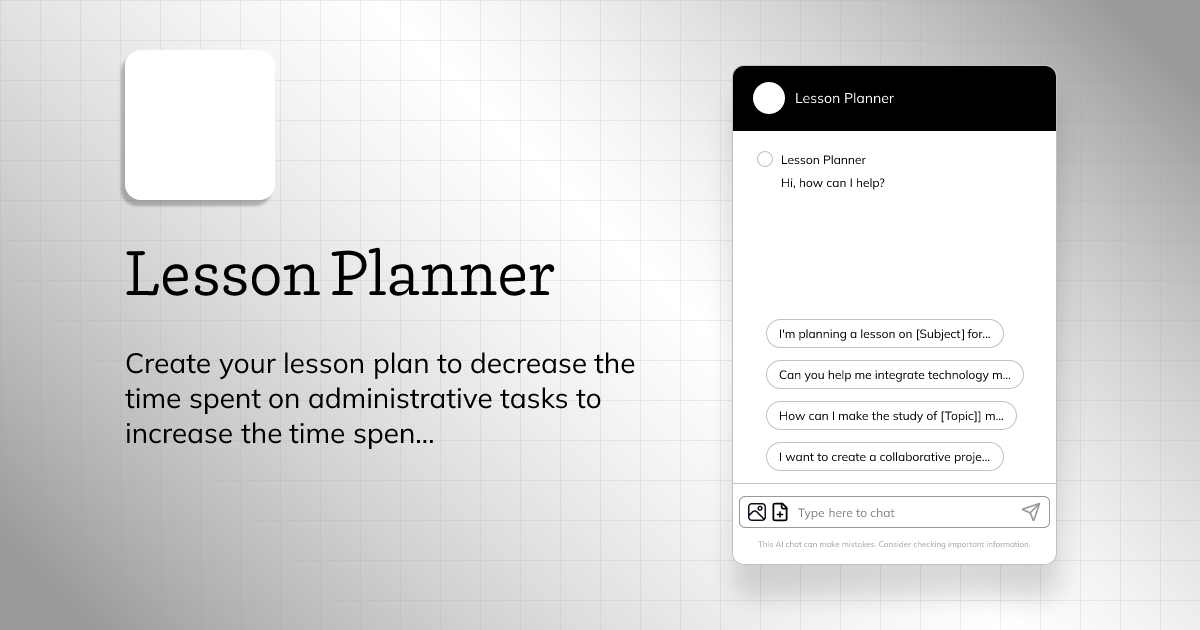 Lesson Planner