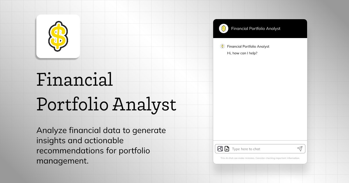 Financial Portfolio Analyst
