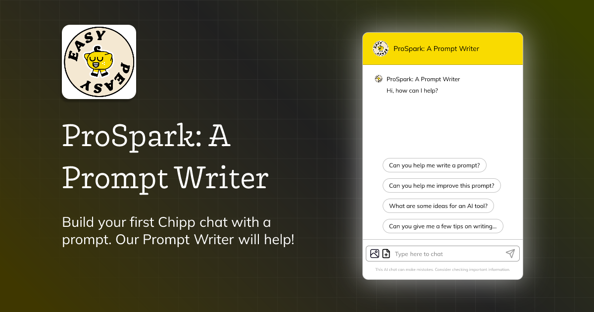 ProSpark: A Prompt Writer